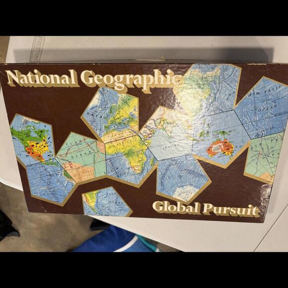 National Geographic | Games | Vintage 987 National Geographic Global ...